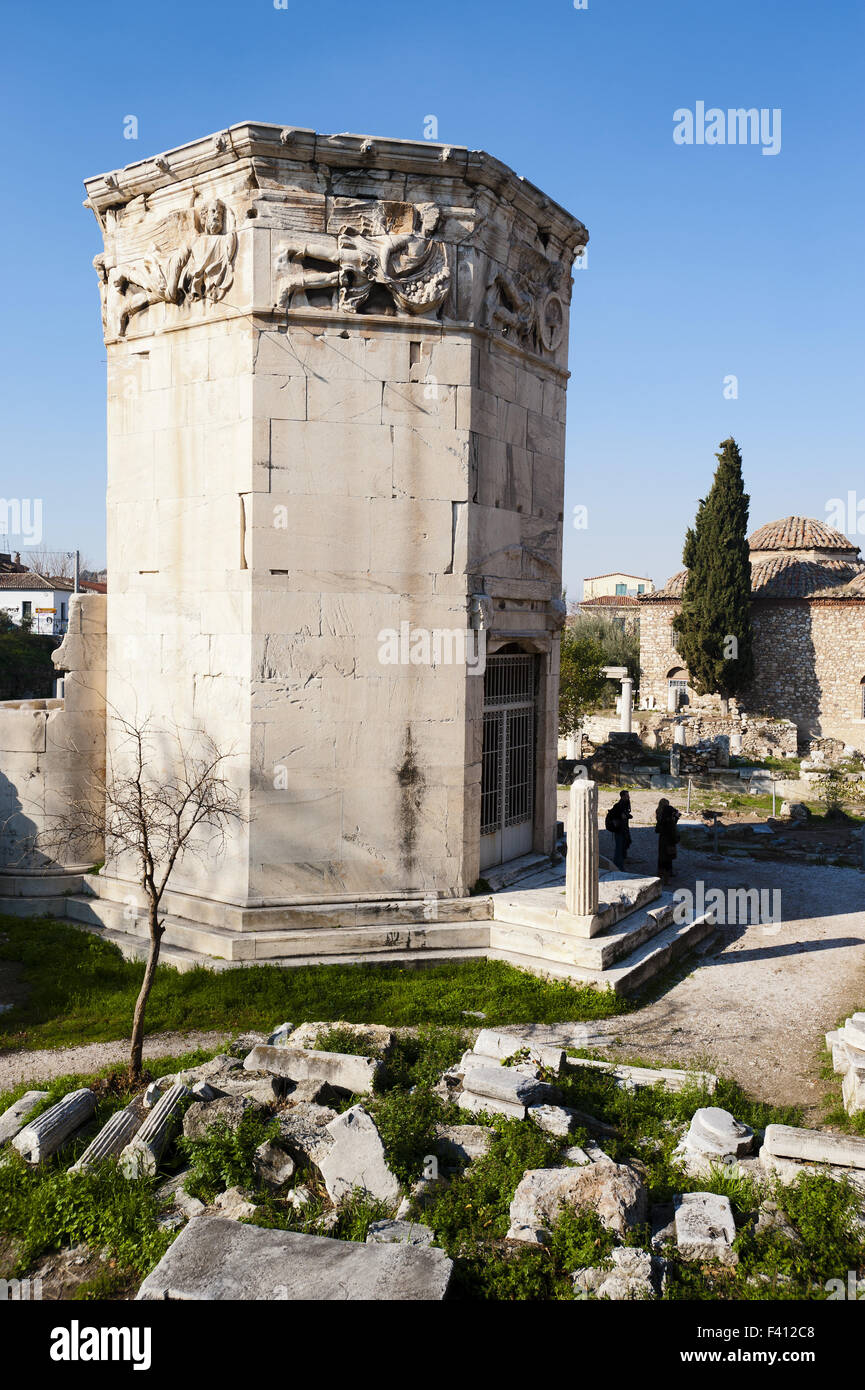 Turm der winde in athen griechenland hi-res stock photography and ...