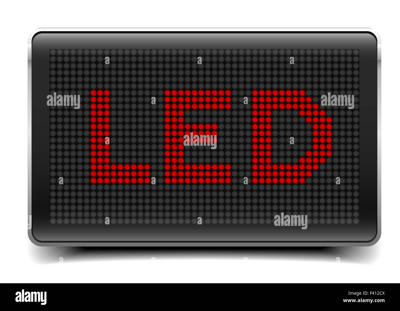 Led display Cut Out Stock Images & Pictures - Alamy
