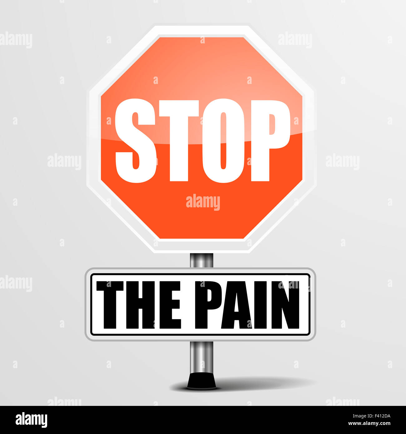 Pain signal hi-res stock photography and images - Alamy