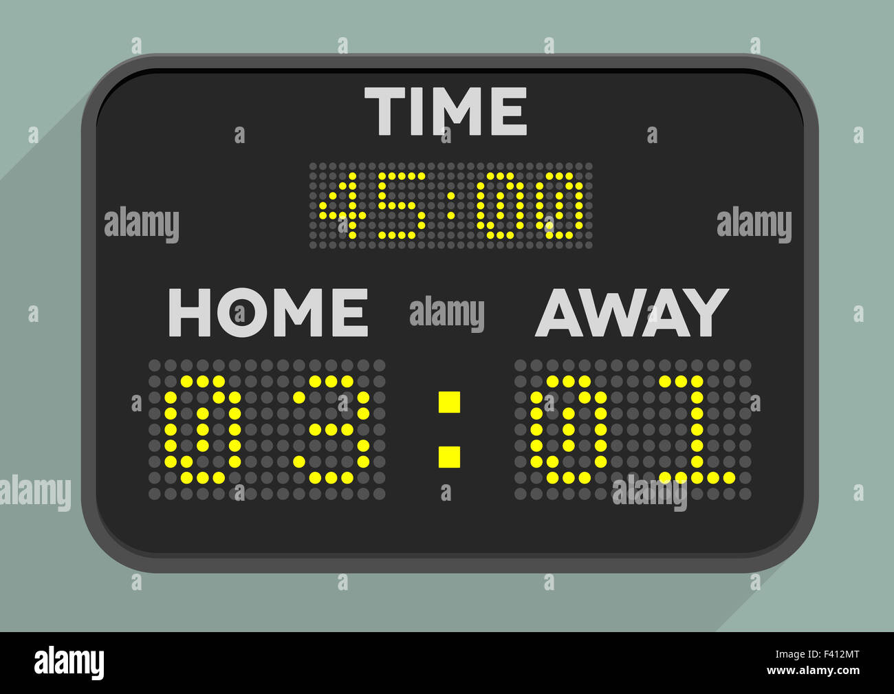 Scoreboard timer hi-res stock photography and images - Alamy
