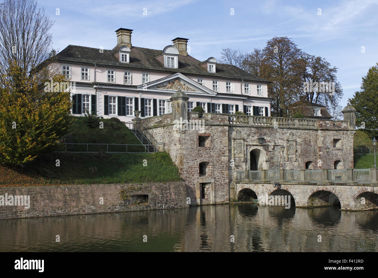 castle Bad Pyrmont, Germany Stock Photo - Alamy