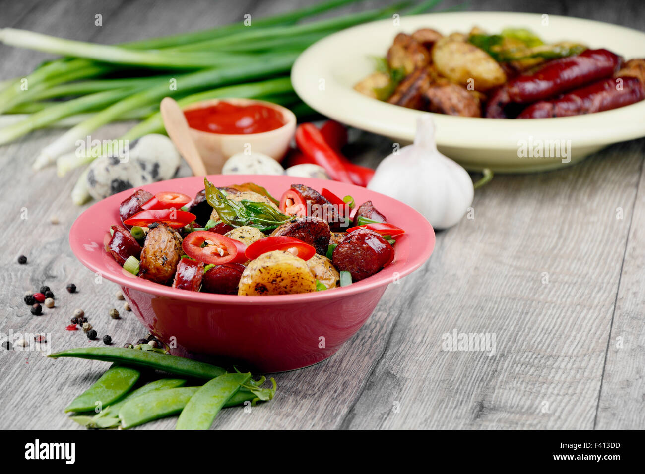New roasted baked potato Stock Photo - Alamy