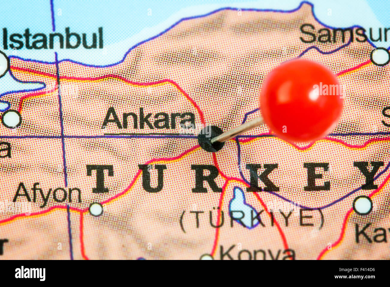 Ankara map hi-res stock photography and images - Alamy