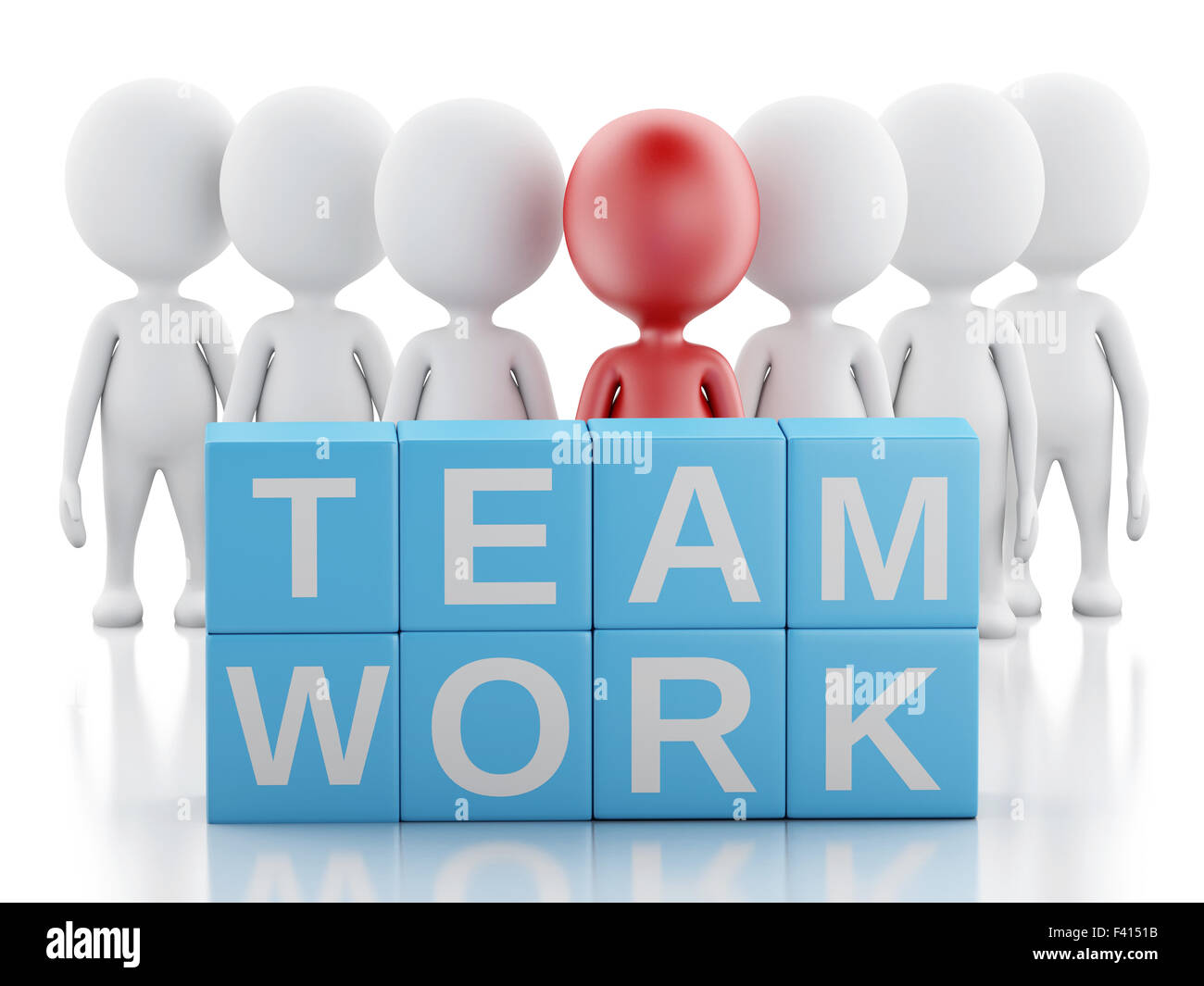 3d white business people. Team concept Stock Photo - Alamy 3d white business people. Team concept Stock Photo - Alamy