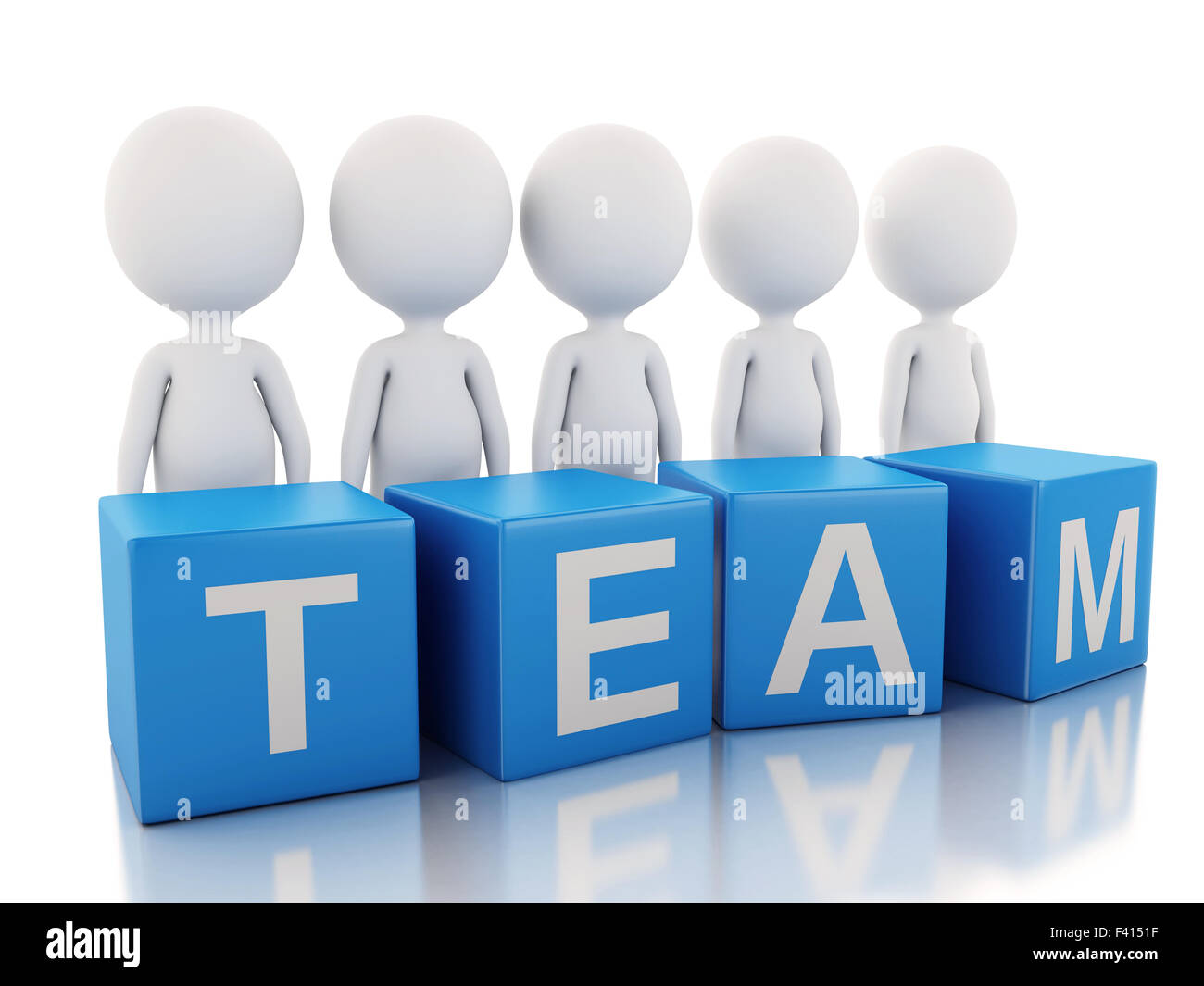3d small people partner hi-res stock photography and images - Alamy