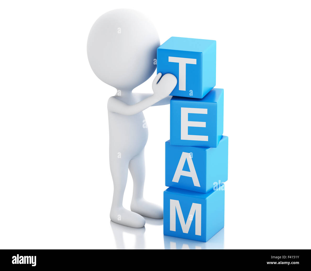 Team white hi-res stock photography and images - Alamy