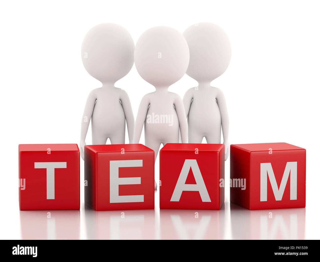 Team white hi-res stock photography and images - Alamy