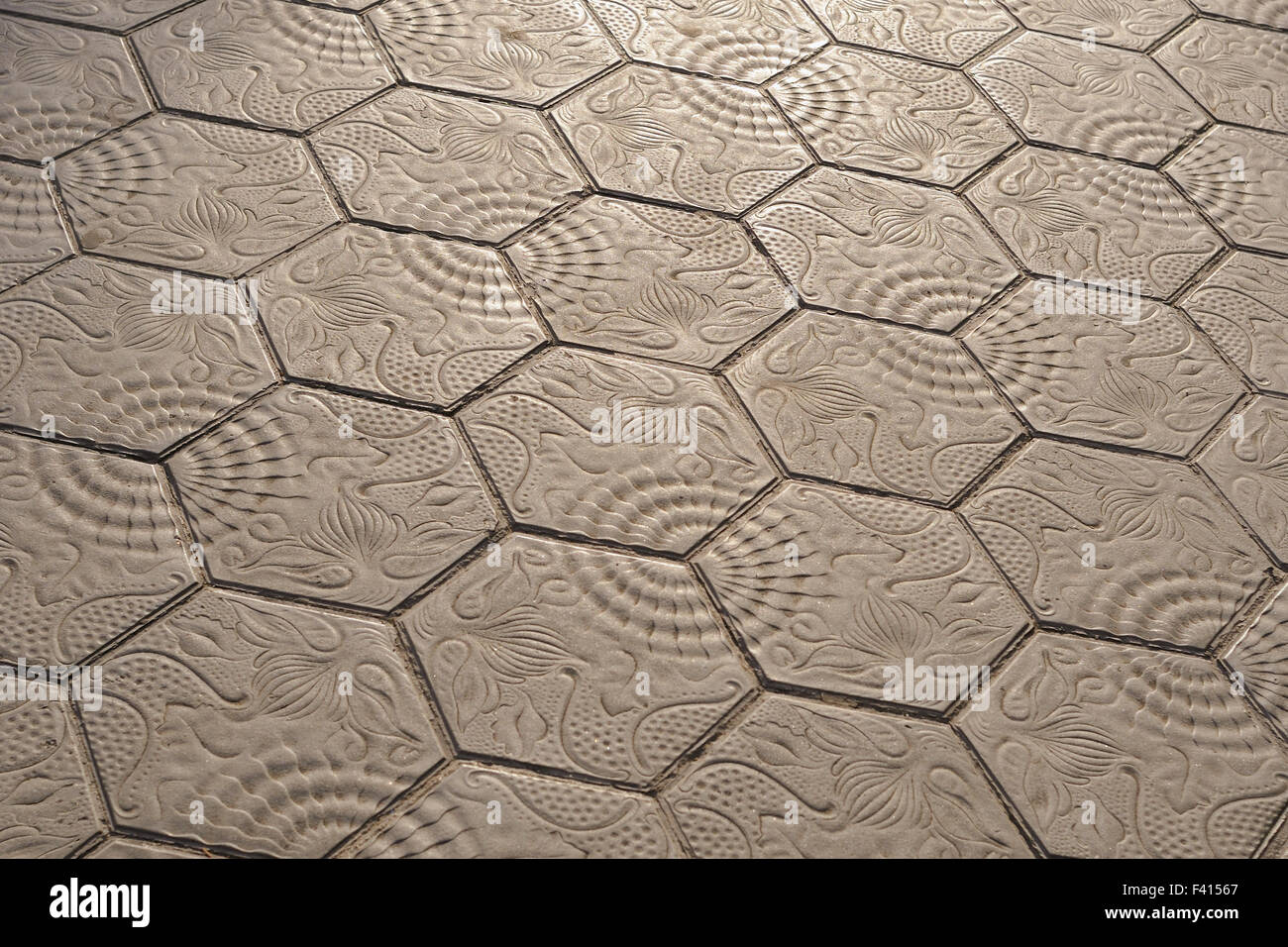 Pavement barcelona hi-res stock photography and images - Alamy