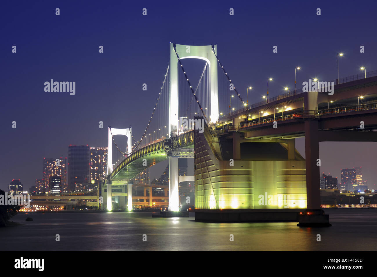 Tokyo Rainbow bridge Stock Photo - Alamy