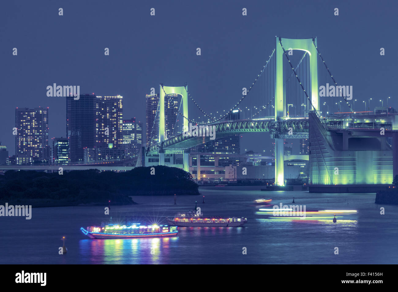 Famous rainbow bridge tokyo hi-res stock photography and images - Alamy