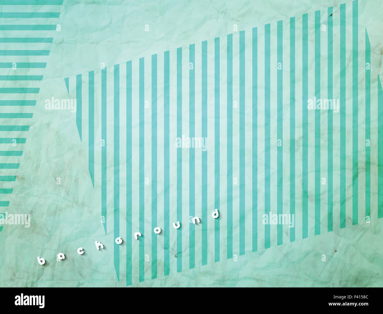 abstract background with blue striped frame over textured wall surface ...