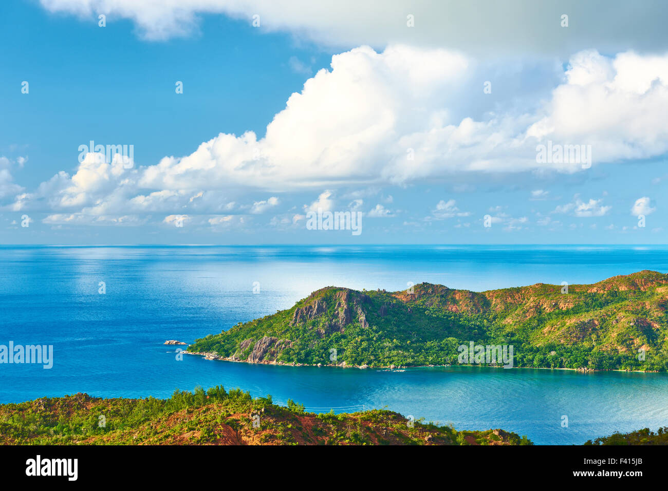 Beautiful landscape seychelles hi-res stock photography and images - Alamy