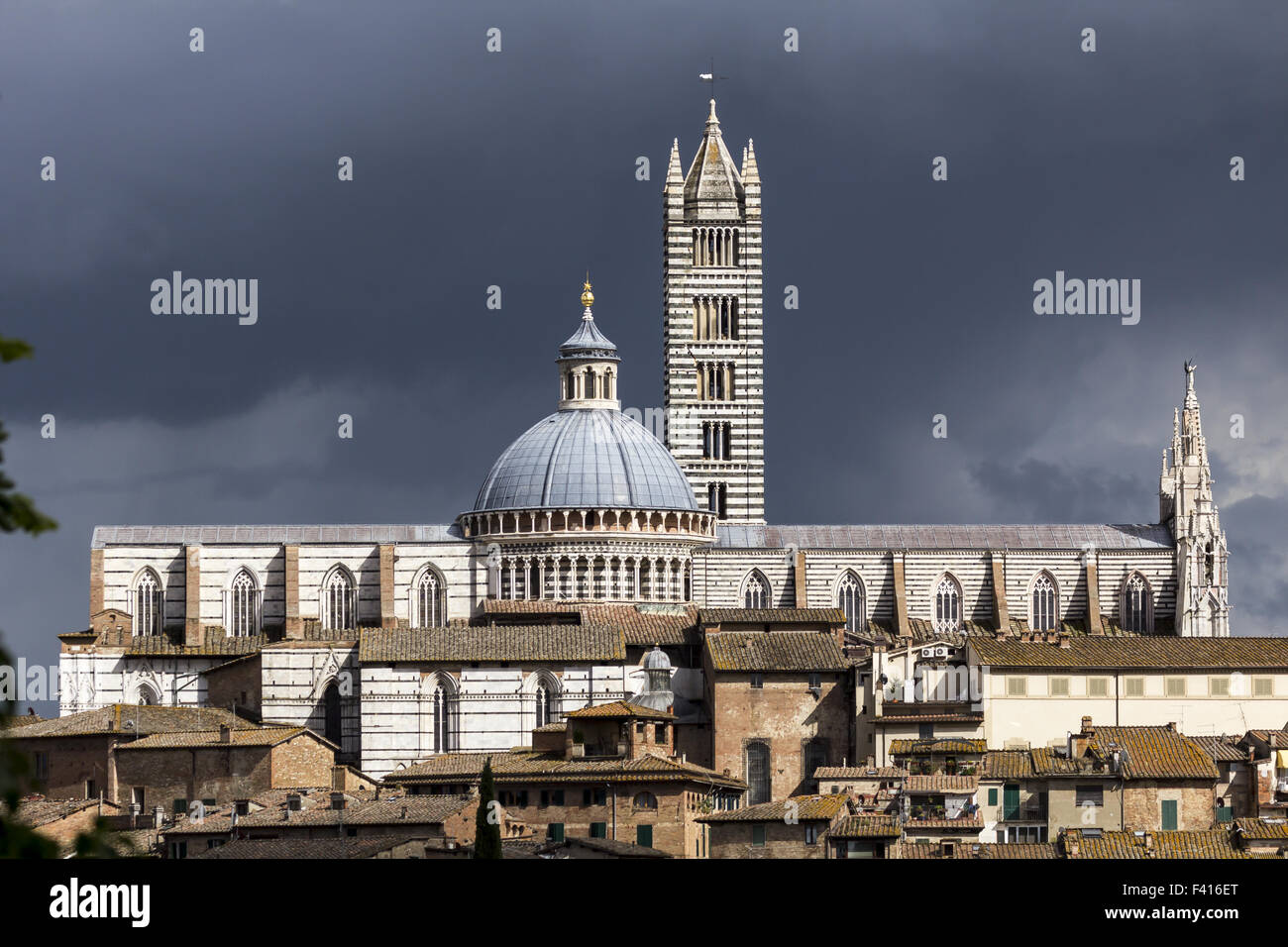 Siena, Cathedral Santa Maria Assunta, Italy Stock Photo - Alamy