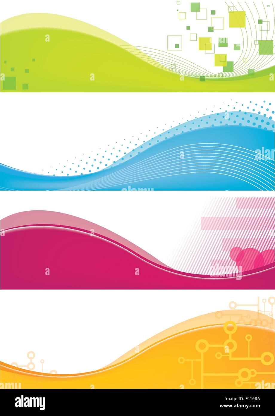 Abstract corporate wave background Stock Vector Images - Alamy