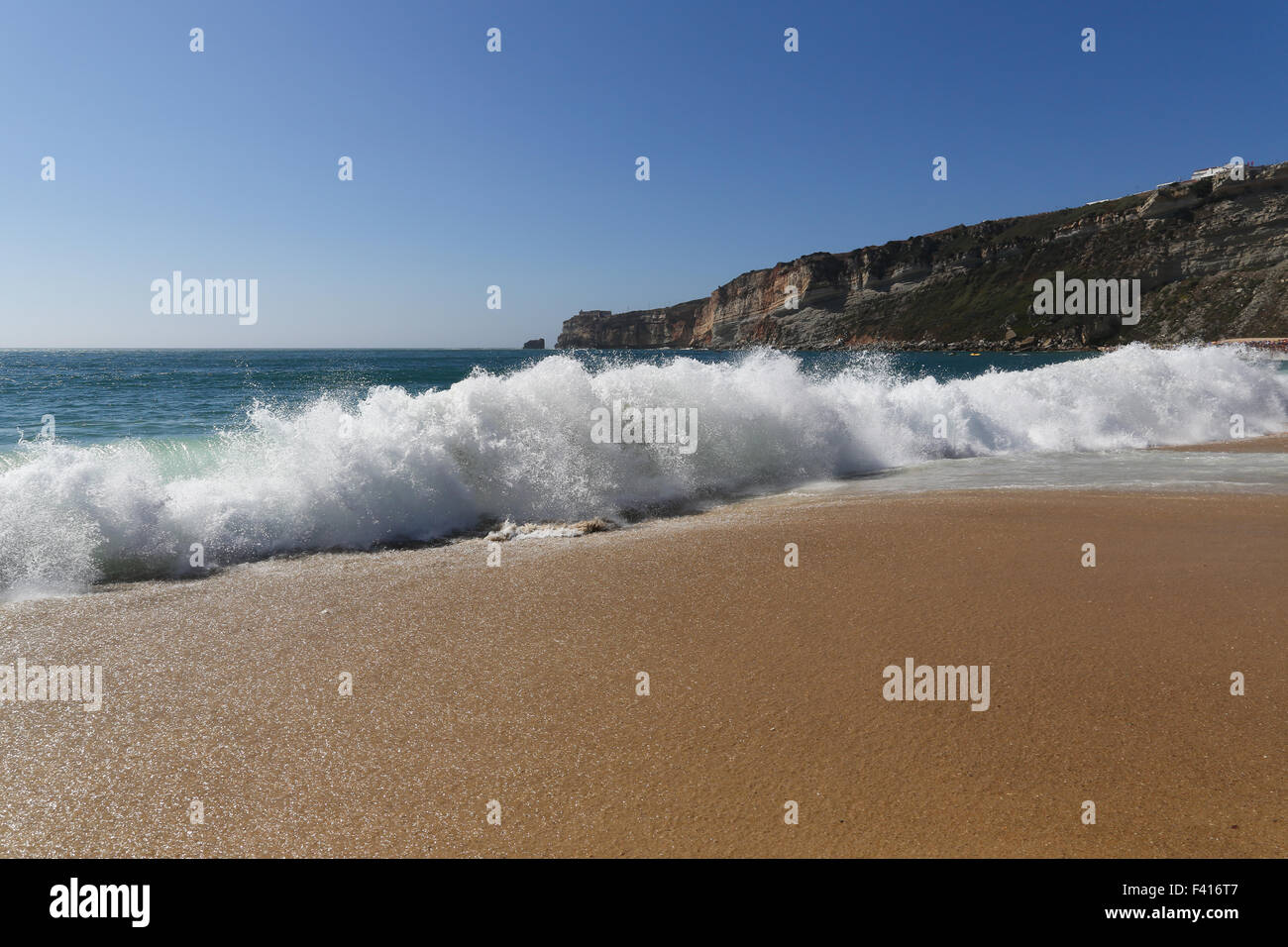 Nazare beach break hi-res stock photography and images - Alamy