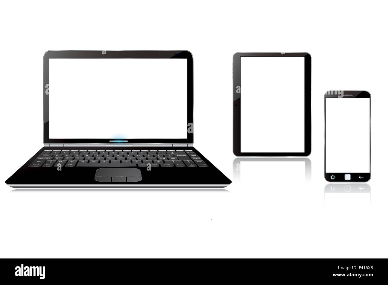 Technology connected Stock Vector Images - Alamy