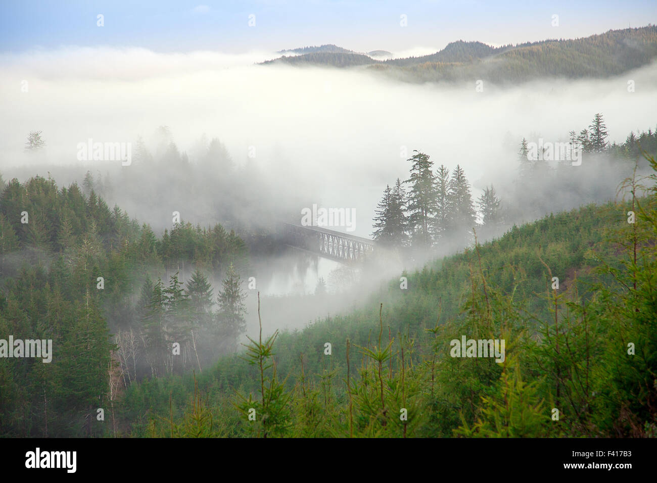 Landscape in Oregon Stock Photo - Alamy