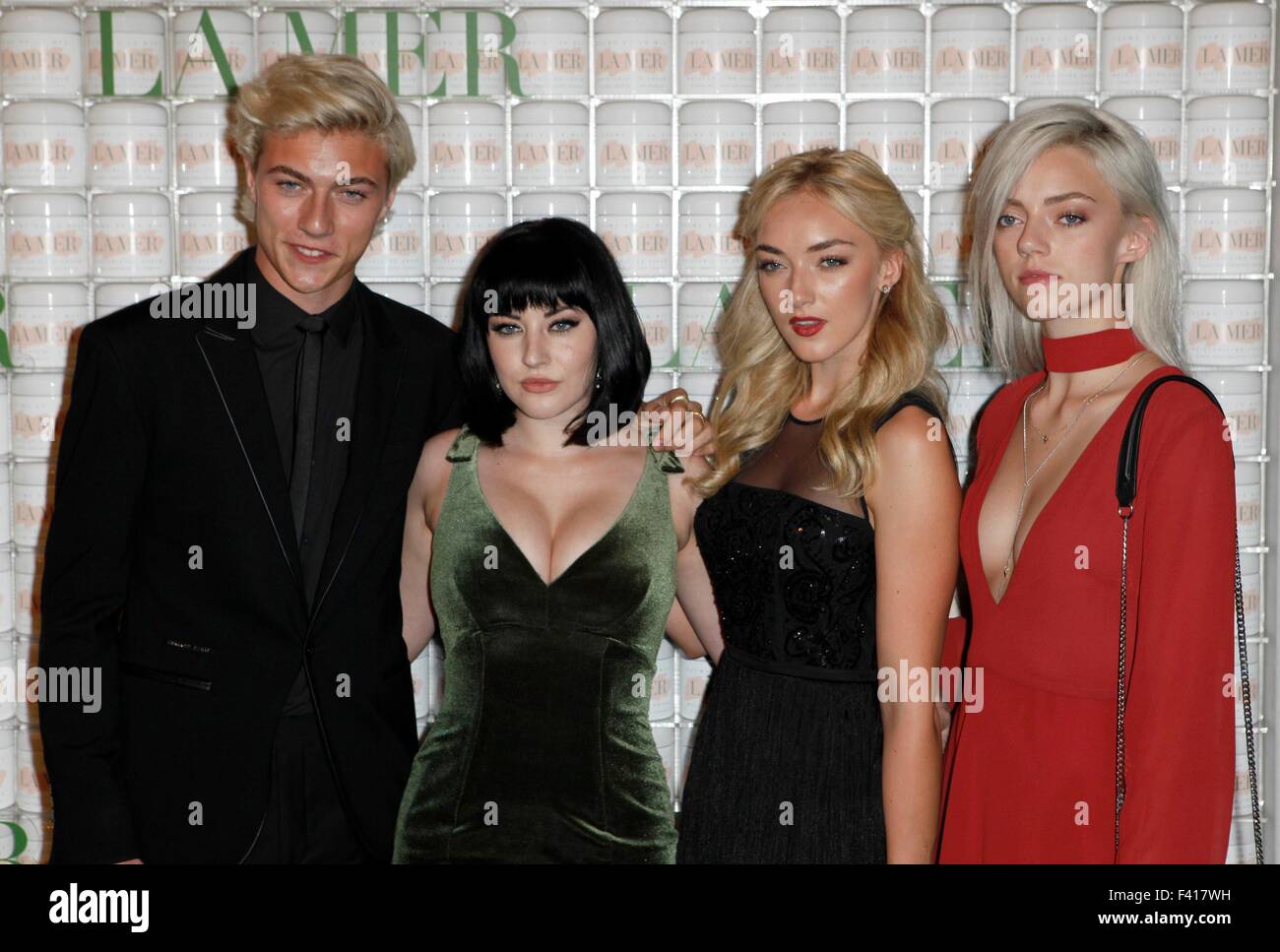 Los Angeles, CA, USA. 13th Oct, 2015. The Atomics at arrivals for La ...