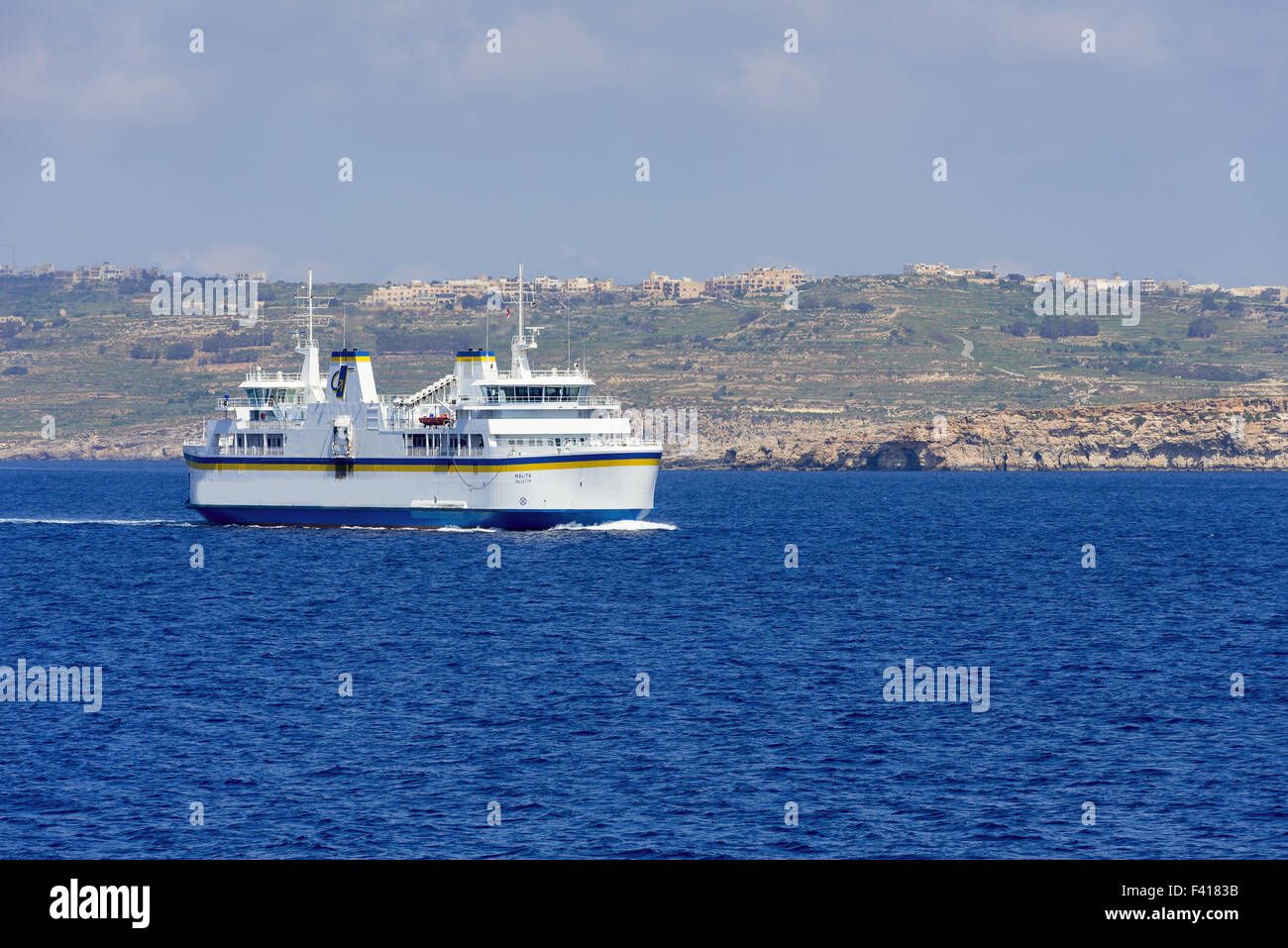 Malta ferry boat Stock Photo - Alamy