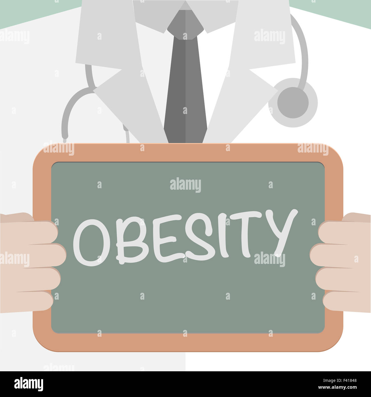 Medical Board Obesity Stock Photo - Alamy