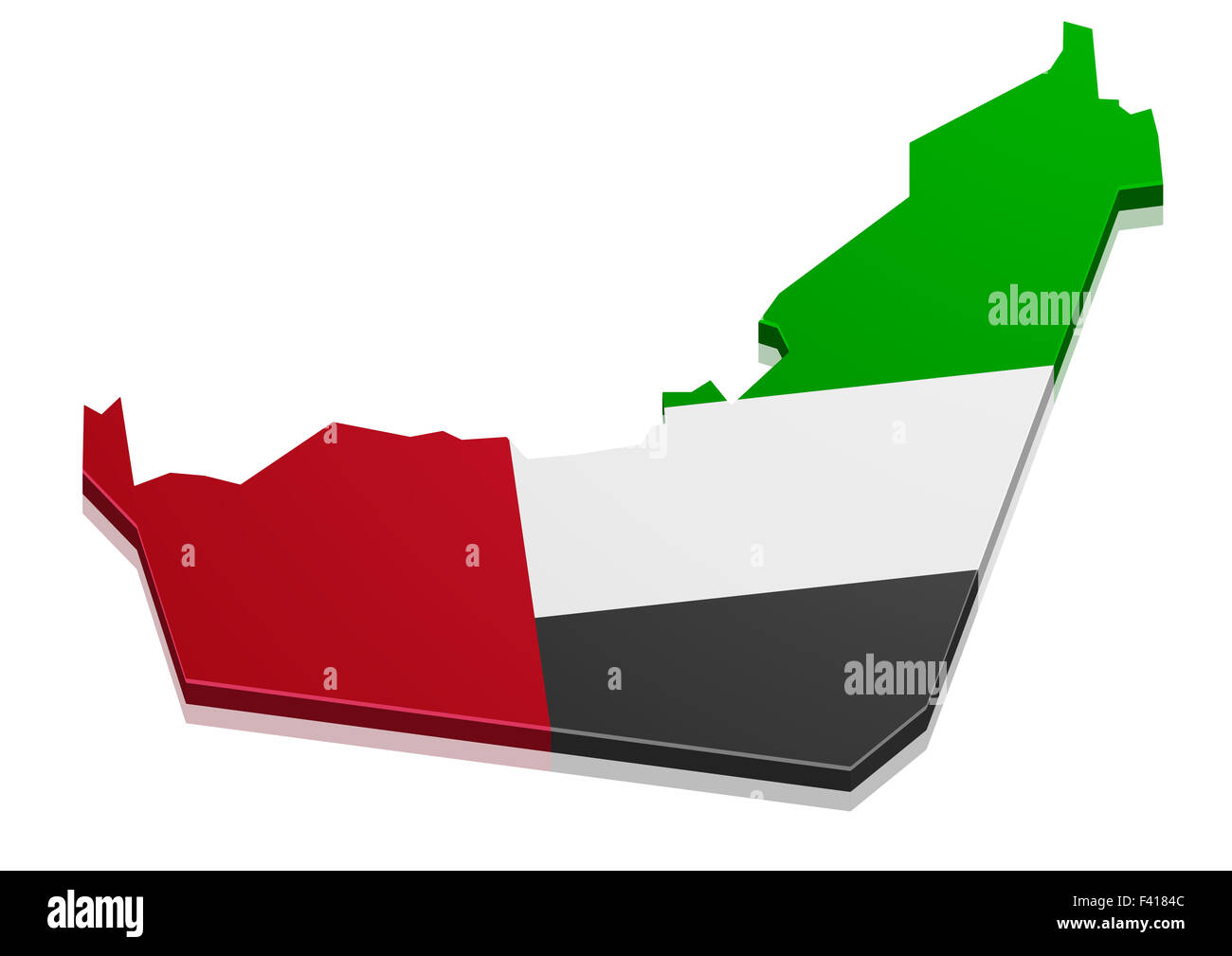 Uae map hi-res stock photography and images - Alamy