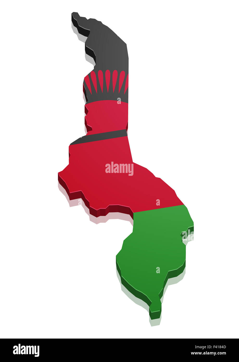 Map of malawi hi-res stock photography and images - Alamy