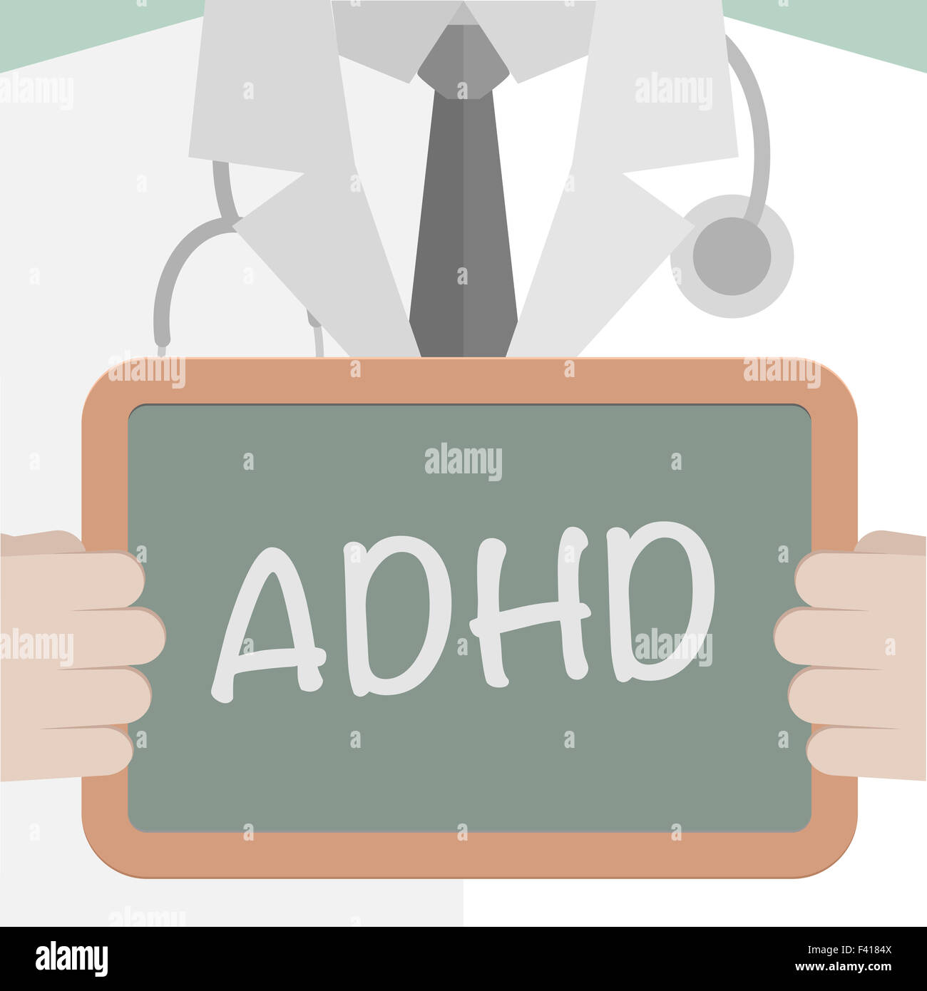 Medical Board ADHD Stock Photo - Alamy