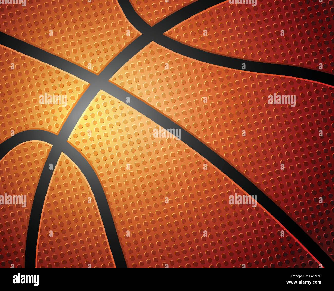 Basketball ball detail leather texture background. Vector illustration ...