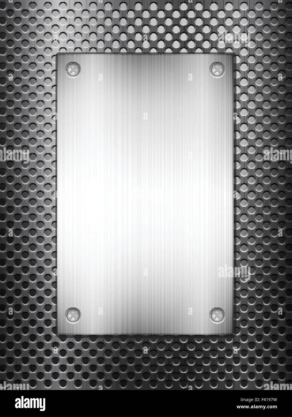 Pattern of metal texture background. Vector illustration Stock Vector ...