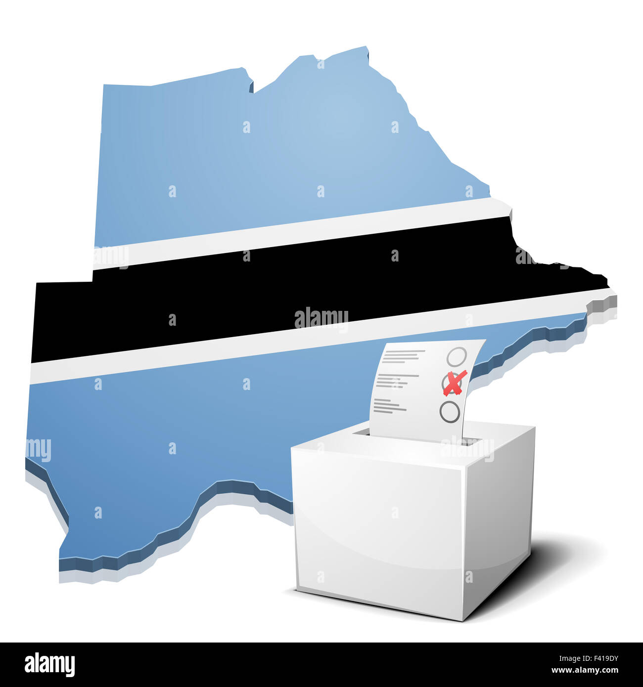Botswana election voting hi-res stock photography and images - Alamy