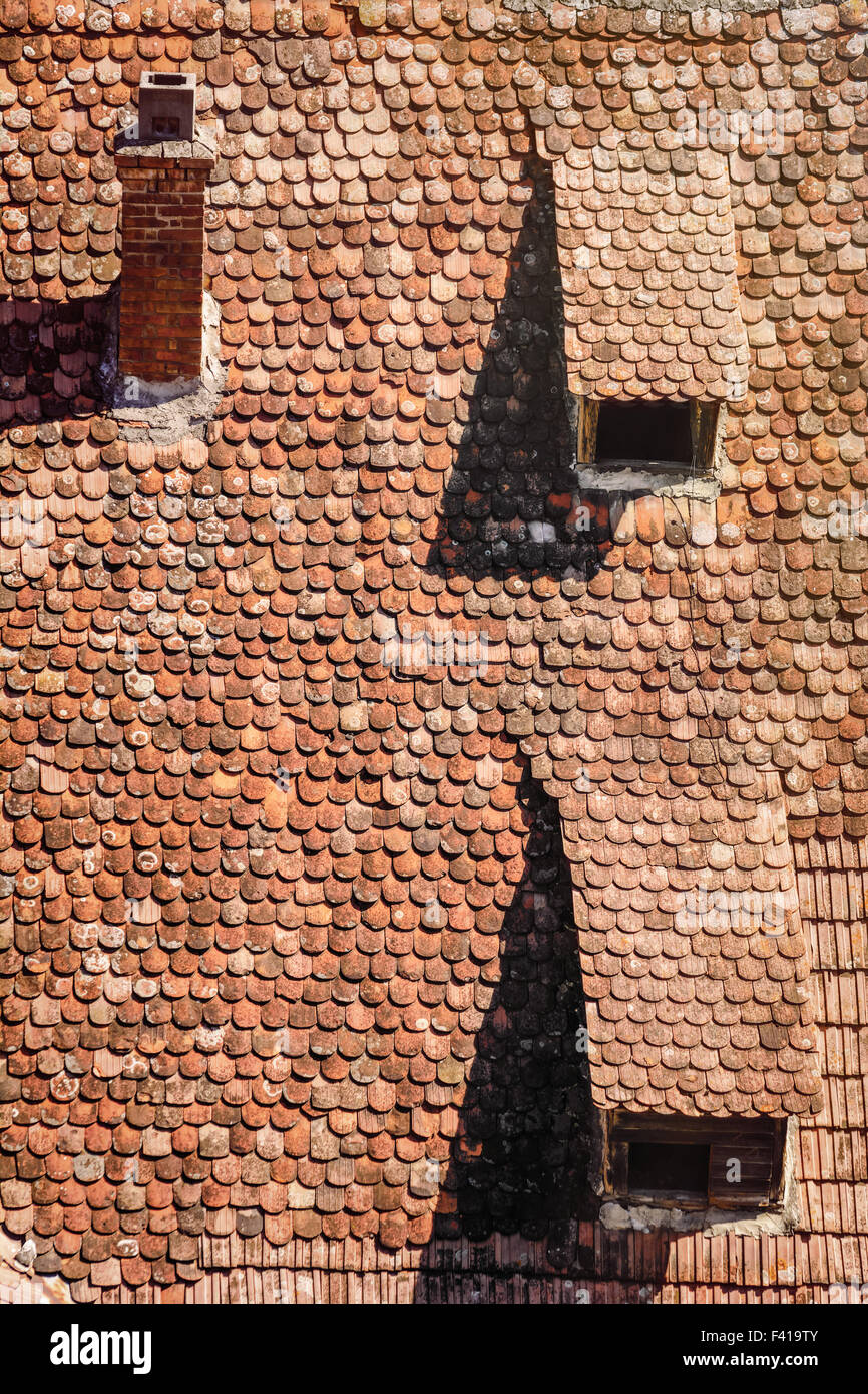 Tiled roof hi-res stock photography and images - Alamy