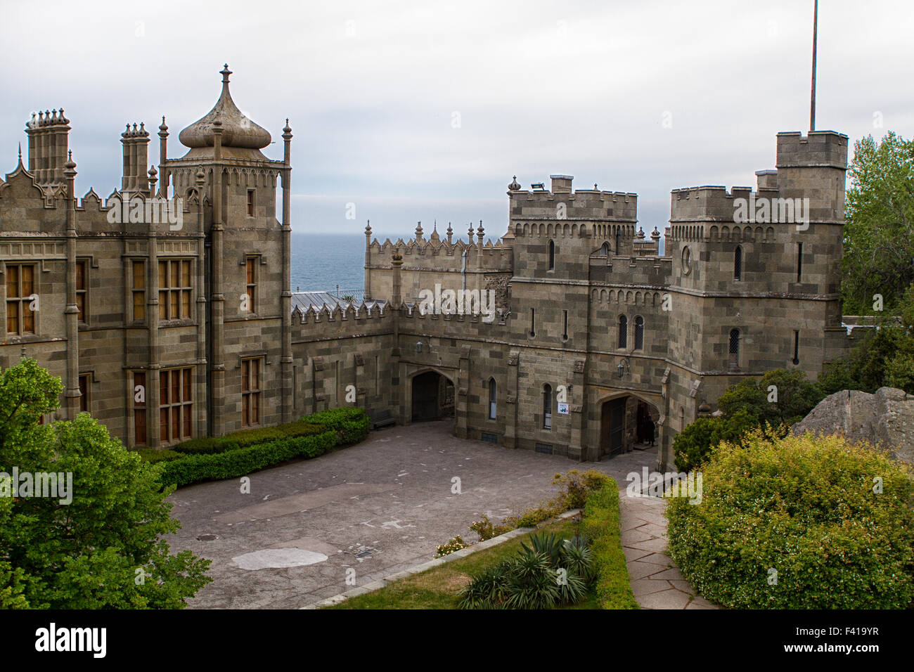 fortress Vorontsov Palace Stock Photo - Alamy