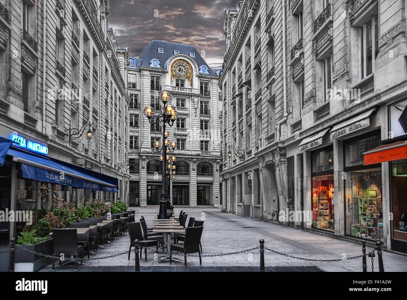 sunday morning in Paris Stock Photo - Alamy