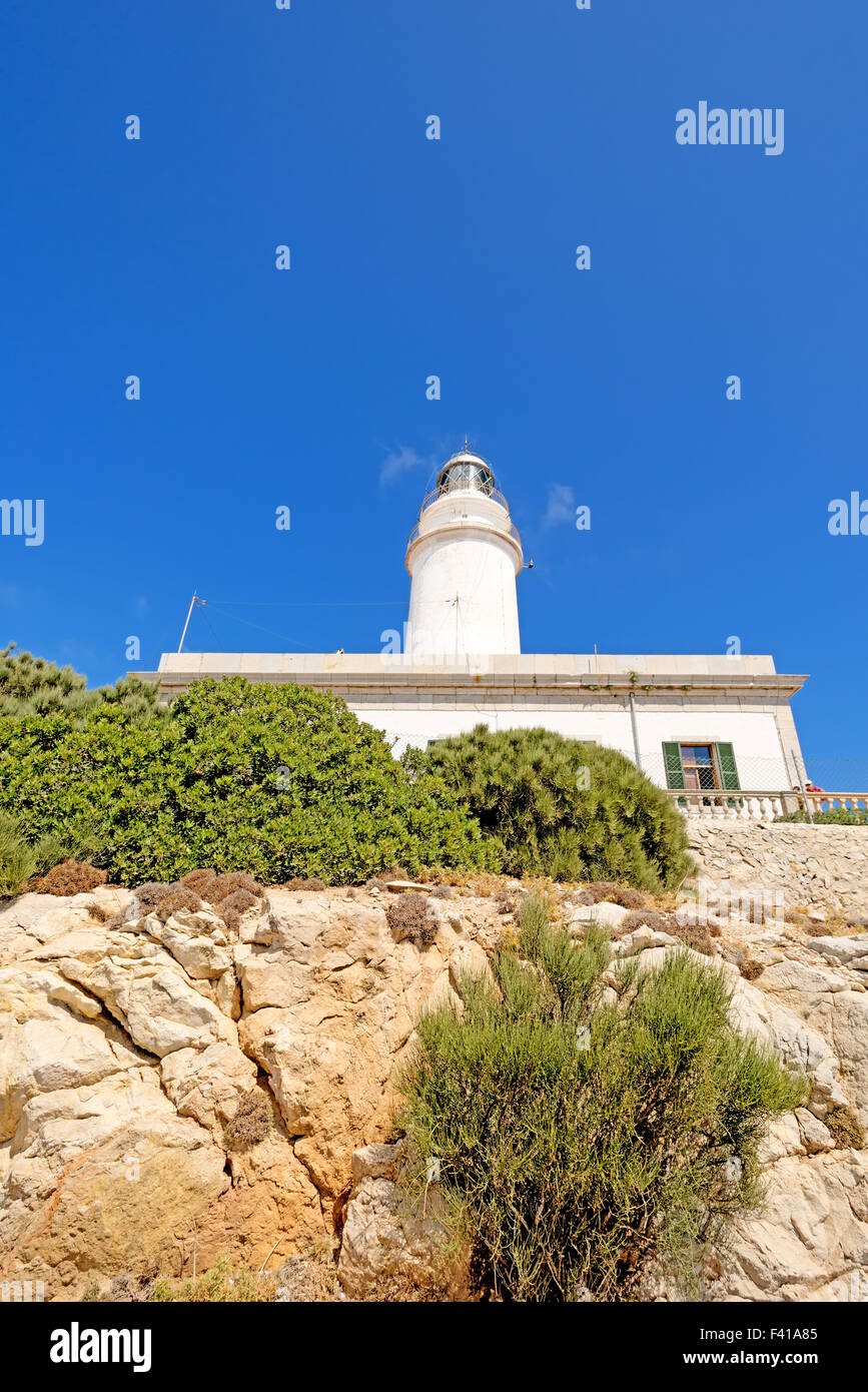 lighthouse on the Cap de Formentor Stock Photo - Alamy