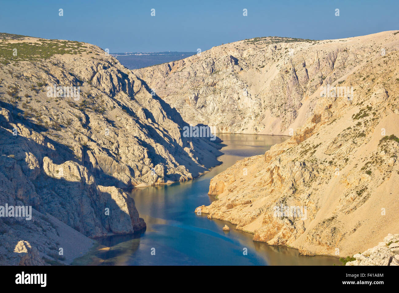 Canyon of Zrmanja river in Croatia Stock Photo - Alamy