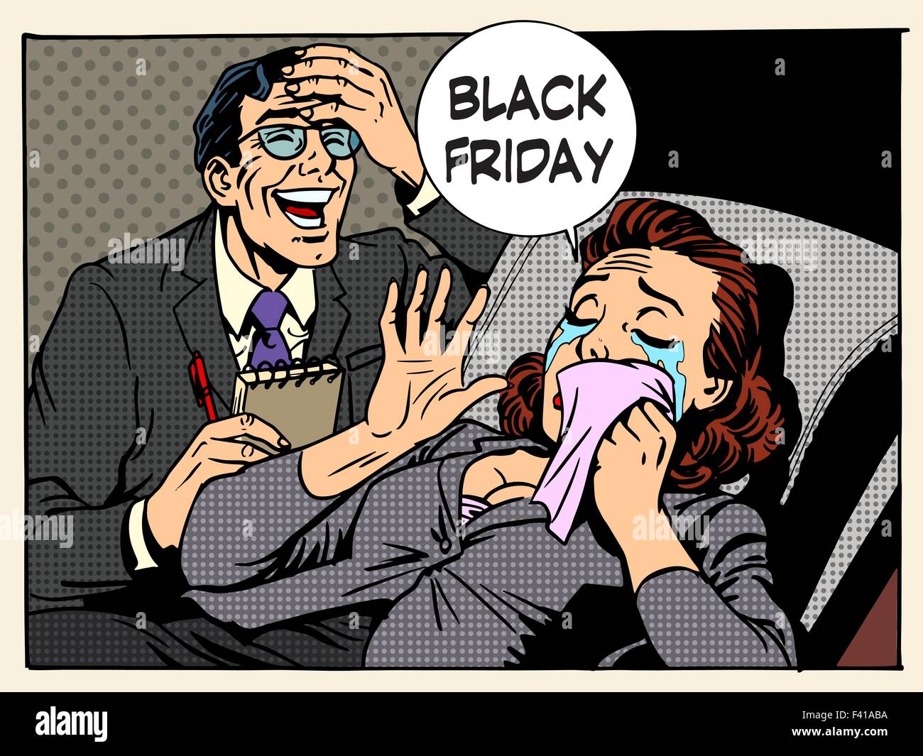 His girl friday Stock Vector Images - Alamy