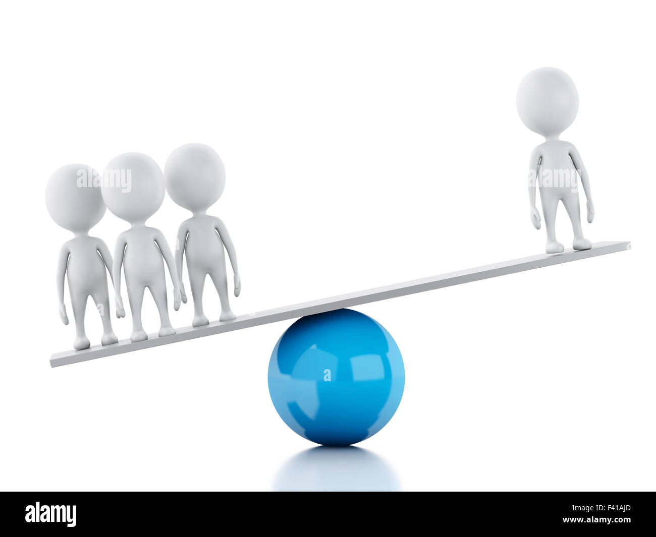 Group business people on puzzle hi-res stock photography and images - Alamy