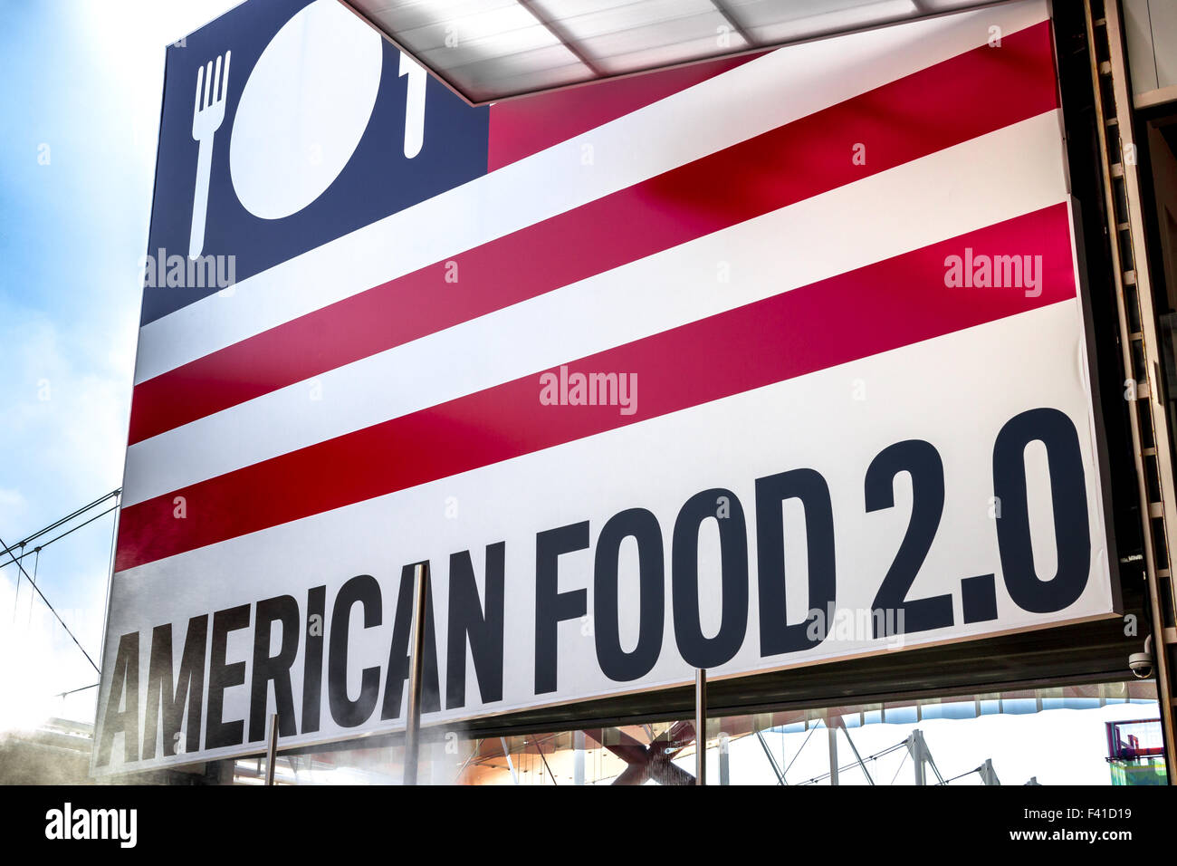 Food signboard hi-res stock photography and images - Alamy