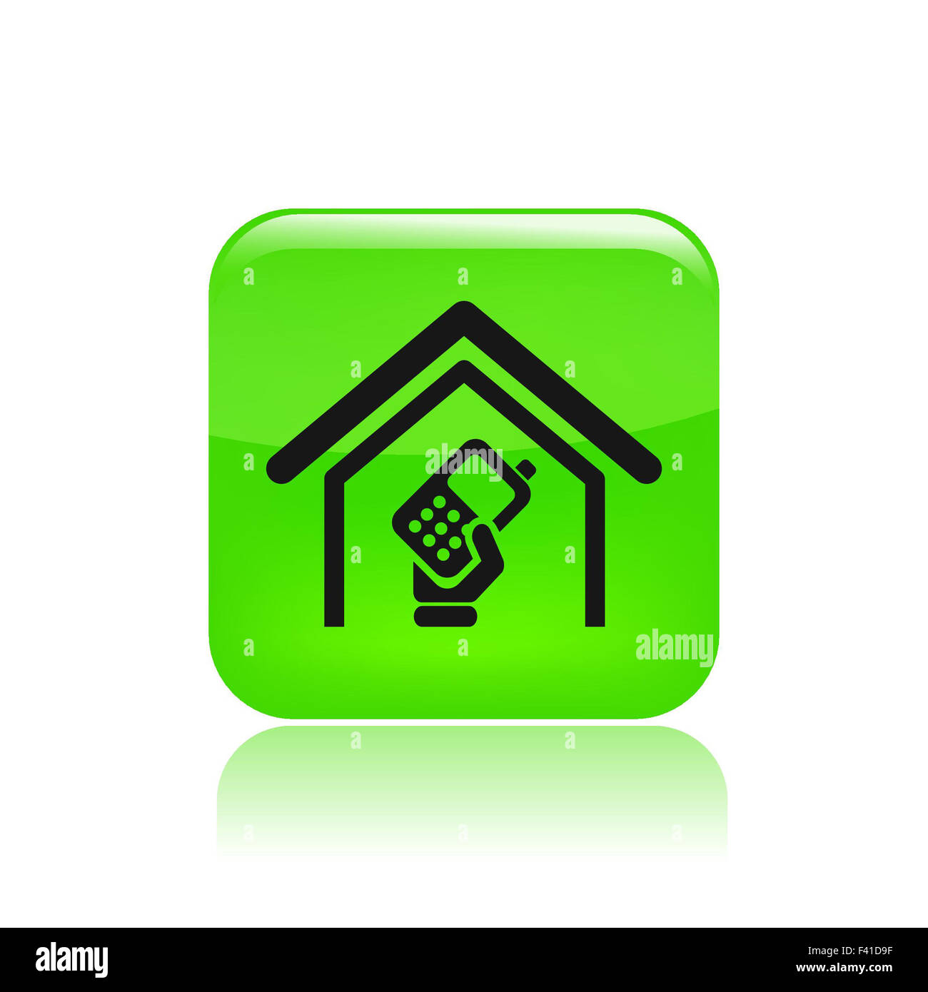 Mobile phones vector icon Cut Out Stock Images & Pictures - Alamy