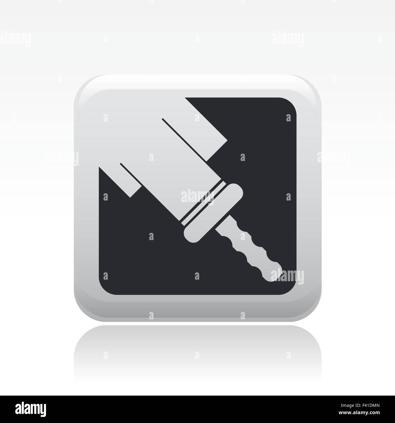 Vector illustration of single paint icon Stock Photo - Alamy