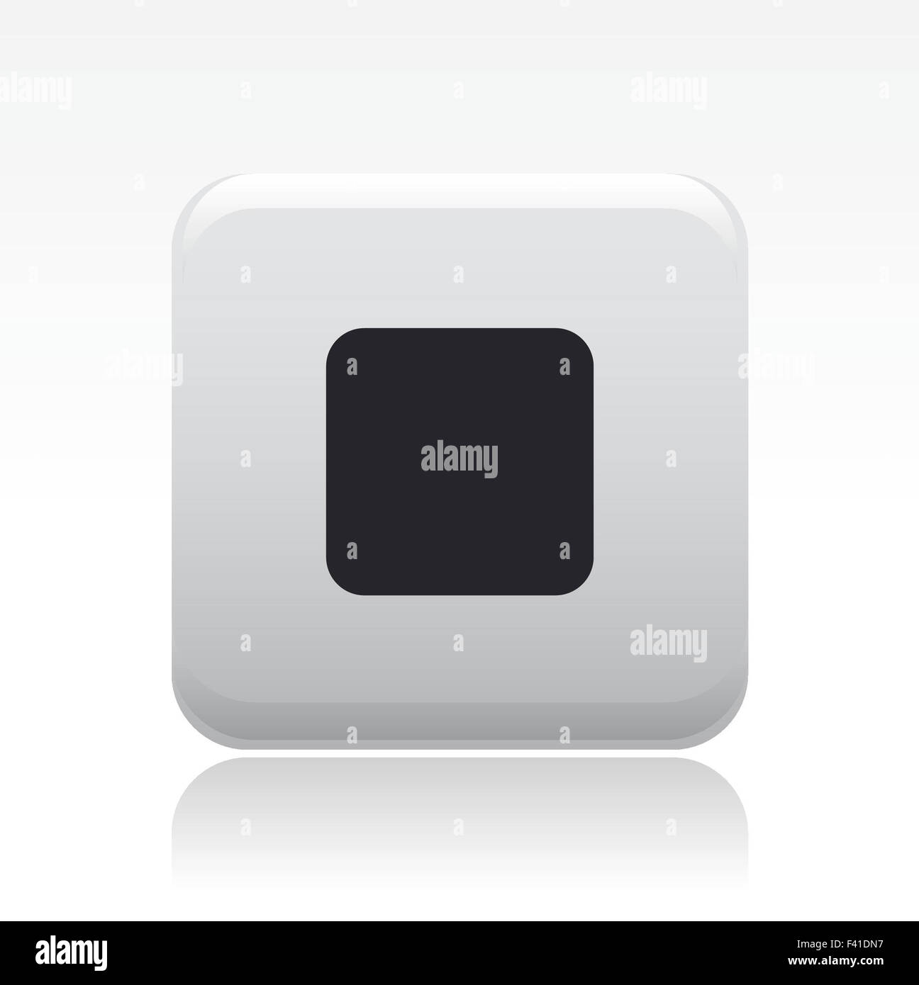 Vector illustration of single player icon Stock Photo - Alamy