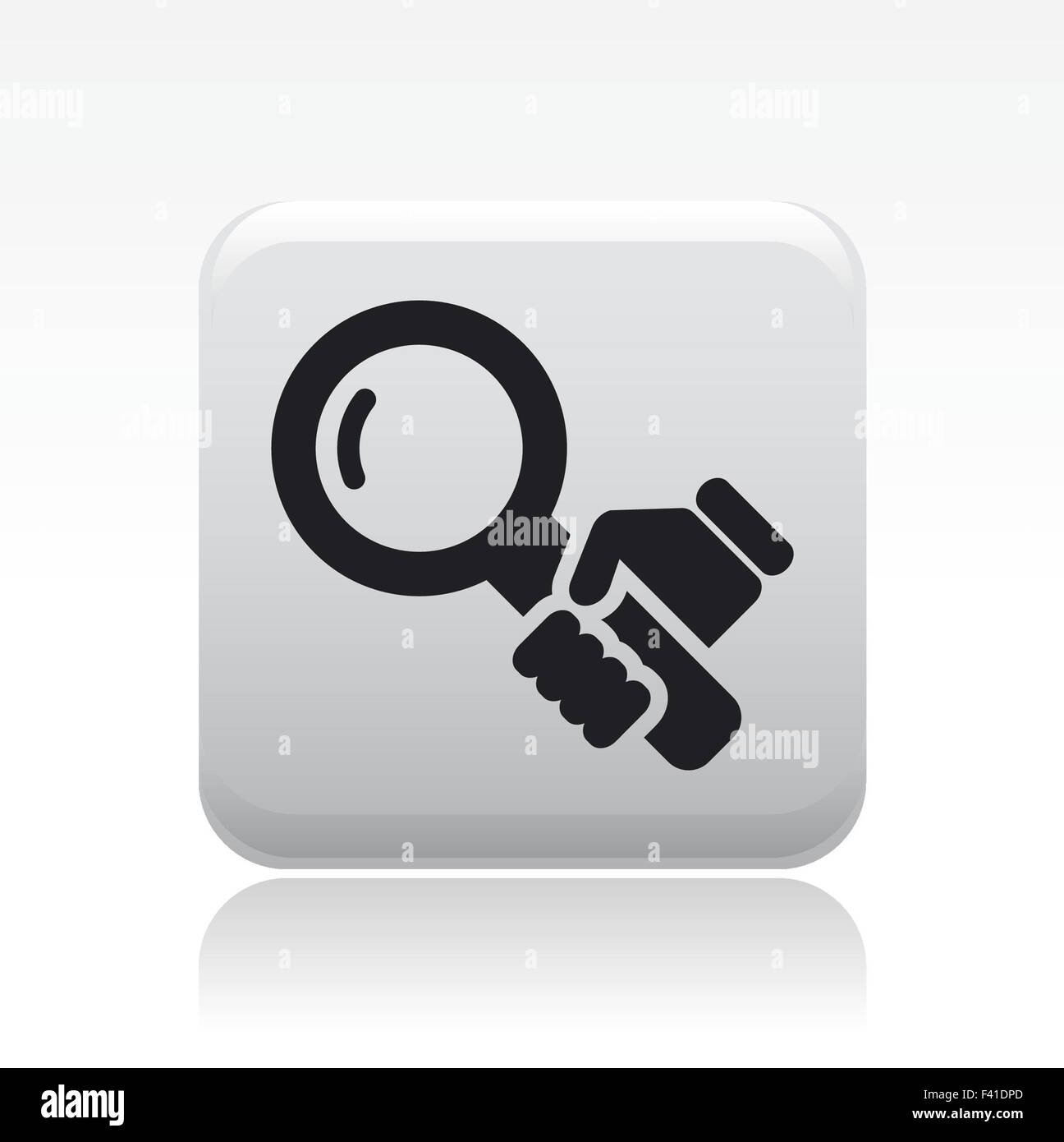 Magnifier illustration hi-res stock photography and images - Alamy