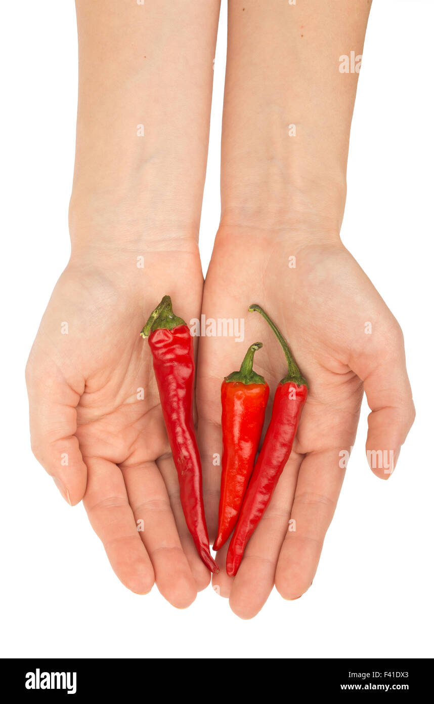 Hot papers in humans hands Stock Photo - Alamy