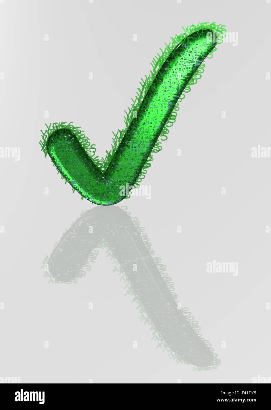 Check mark sign Stock Photo - Alamy