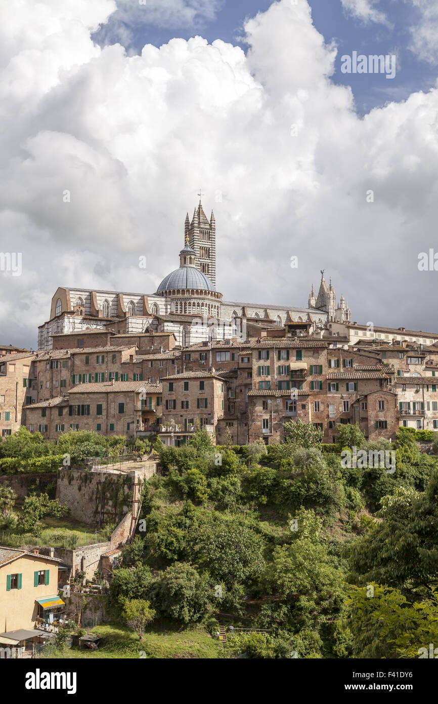 Panorama cathedral santa maria hi-res stock photography and images - Alamy