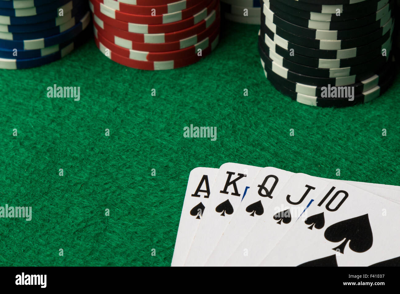 Straight Aces High Resolution Stock Photography and Images - Alamy