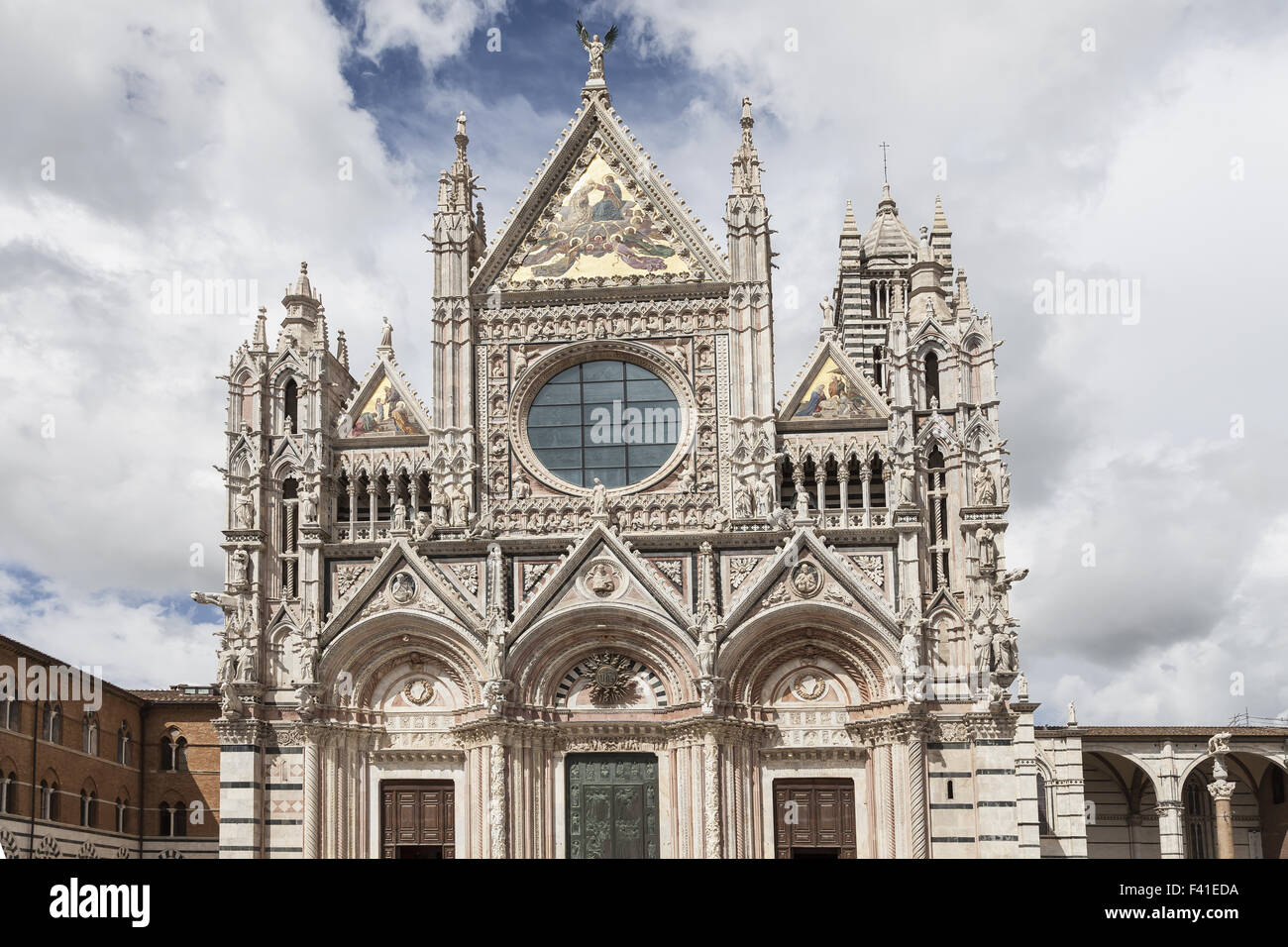 Siena, Cathedral Santa Maria Assunta, Italy Stock Photo - Alamy
