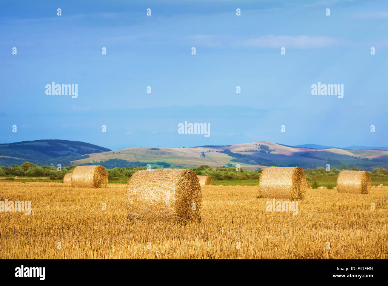 Thatched haystacks hi-res stock photography and images - Alamy