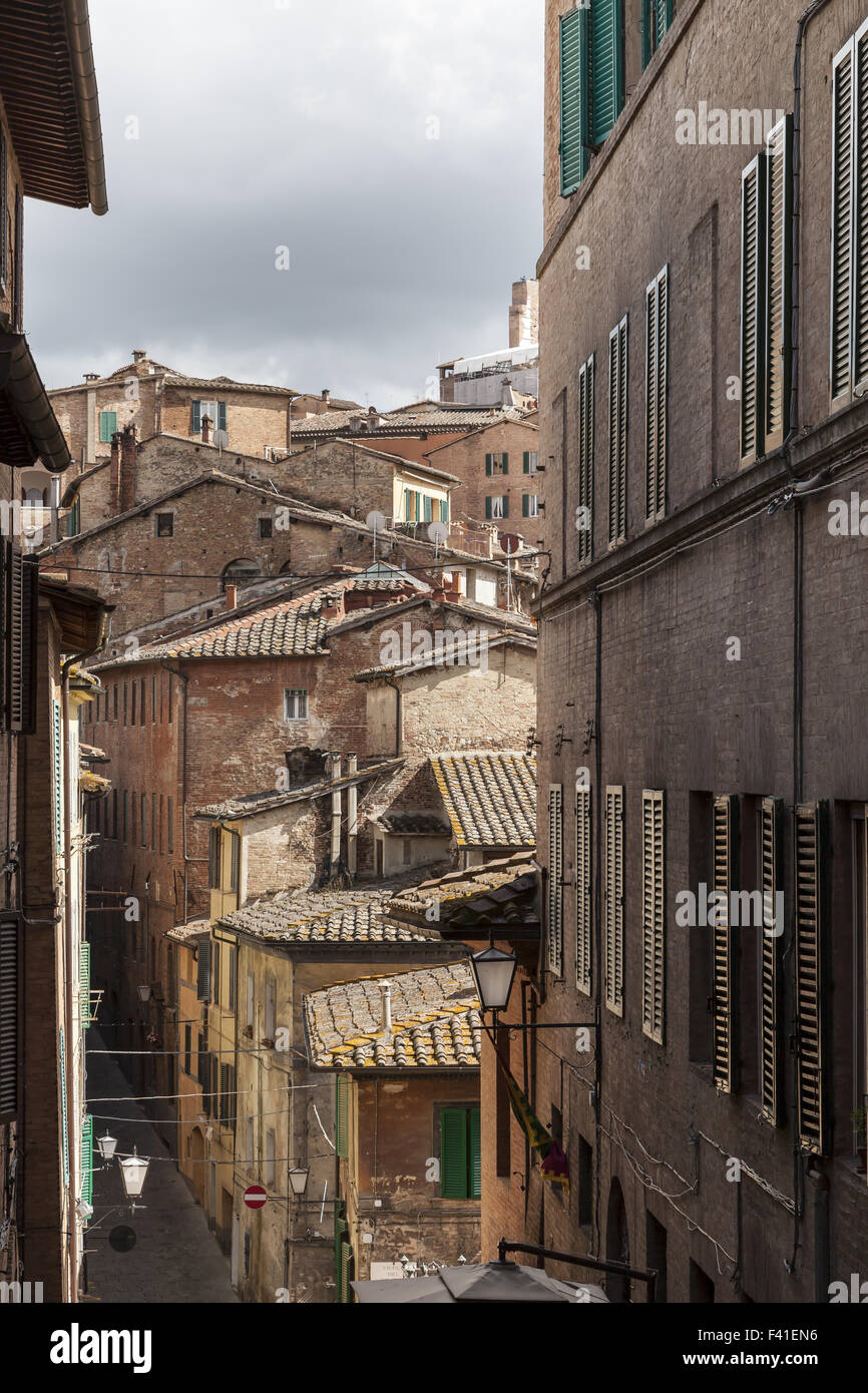 Siena town centre hi-res stock photography and images - Alamy