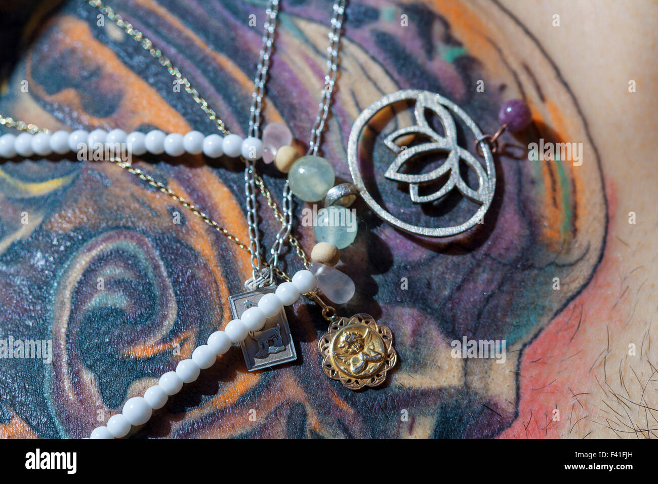 Skin beads hi-res stock photography and images - Alamy